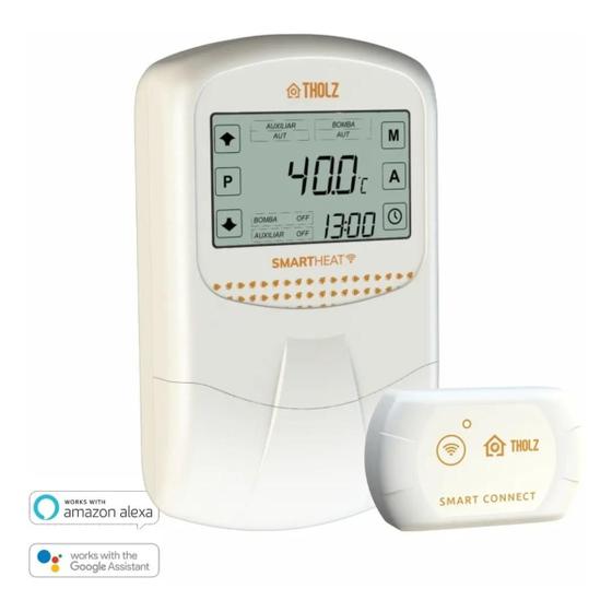 Controlador Tholz Smart Temperatura Digital Piscina - Controlador de Temperatura - Magazine Luiza