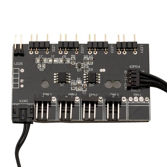 Controladora de Fan Cooler ARGB para Gabinete Gamer Mymax - Equipamento ...