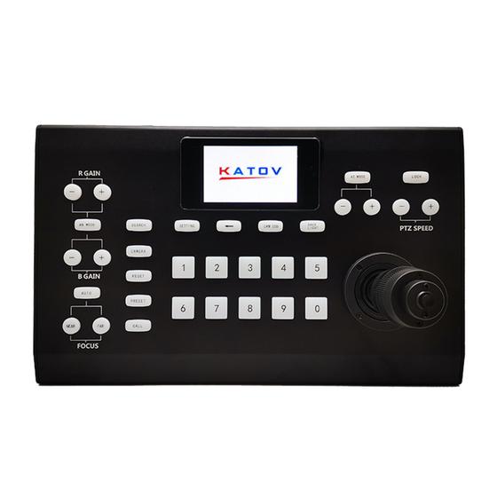 Controladora Joystick PTZ KT 610C - KATO VISION - Ramais - Magazine Luiza