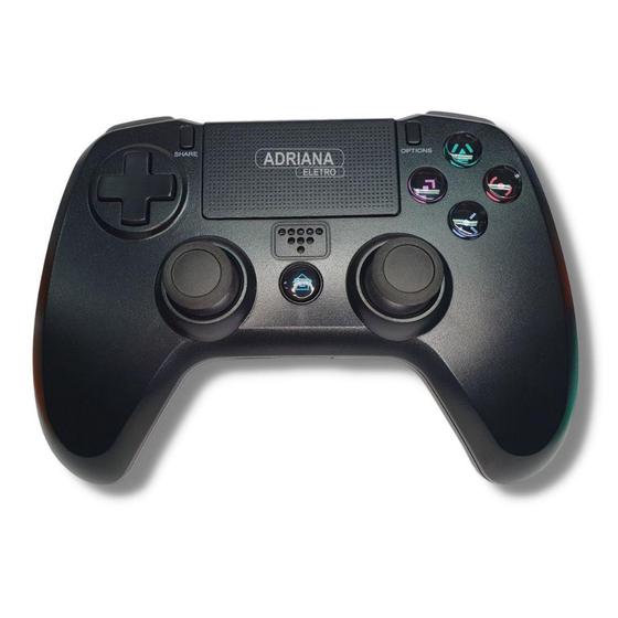 Controle Compatível Com Ps4 Sem Fio Bluetooth - ZYZ - Outros Games ...