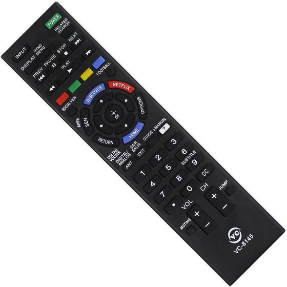 Controle Compatível Rm-yd078 Tv Sony Bravia Smart - FBG - Controle ...