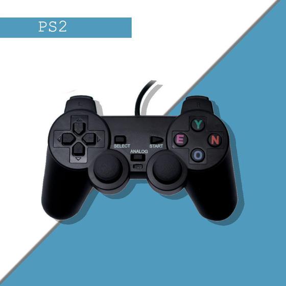 Controle De Ps2 Joystick Analogico Play Para Video Game - Outros Games ...
