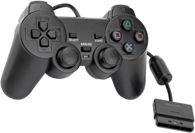Controle Joystick Com Fio Para Ps1 E Ps2 - Ketchup - Outros Games ...