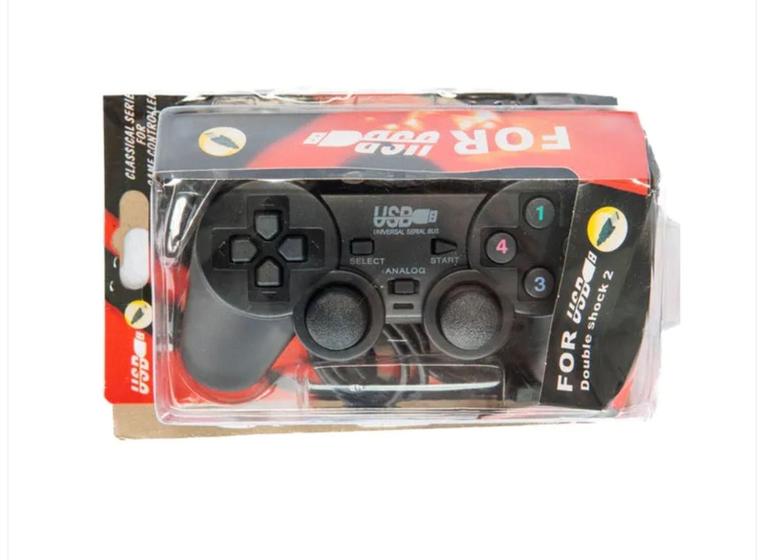 Controle Joystick Usb Pc Gamers E Diversos - For usb - Controle para PC ...