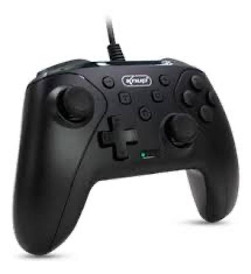 Controle para jogos knup USB KP-CN700 - Controle para PC - Magazine Luiza