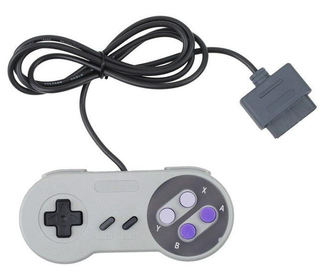 Controle Para Super Nintendo Joystick Snes - Play Game - Outros Games ...