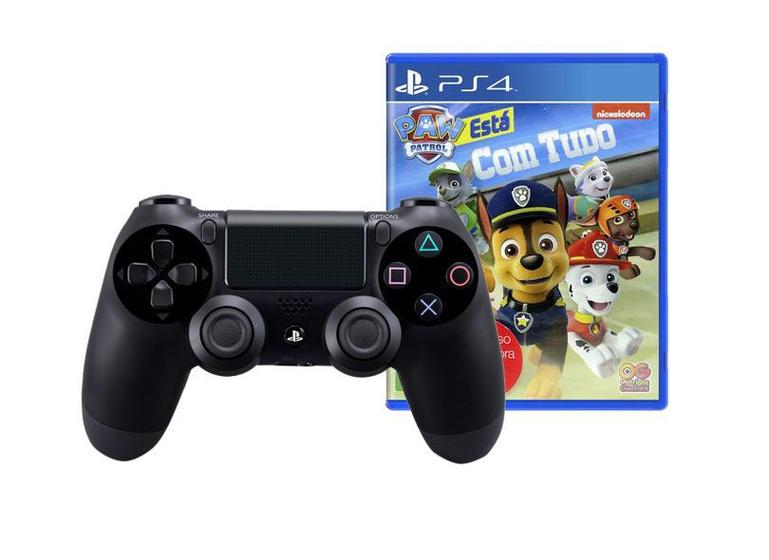 Controle Playstation 4 DualShock + Patrulha Canina - SONY - Controles ...
