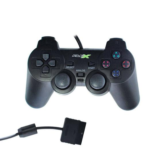 Controle ps2 bag - Flex Gold - Controle PS2 - Magazine Luiza