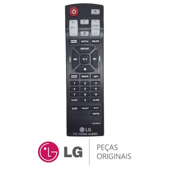 Controle Remoto AKB74955312 Mini System LG CM4460 CM4560 - Mini System ...