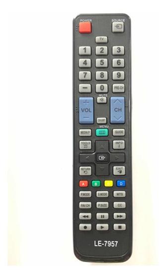 Controle Remoto Compatível Com Tv Samsung Lcd Le-7957 - Lelong ...