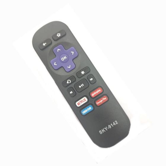 Controle Remoto Compatível Receptor Roku Express 1 / 2 / 3 / 4 Com ...