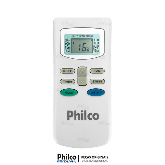 Controle Remoto Cra01 Para Ar Condicionado Split Philco Original ...