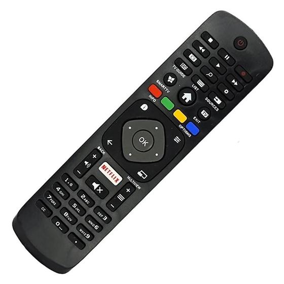 Controle Remoto Da Smart Tv Philips 40Pfg5109/78 Compatível - Mbtech Wlw - Controle Remoto para ...