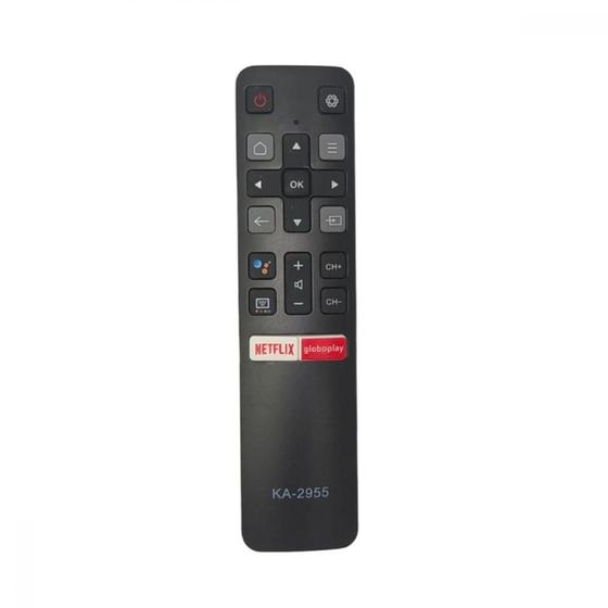 Controle Remoto p/ TV TCL Smart 4k - NETFLIX e GloboPlay KA-2955 ...