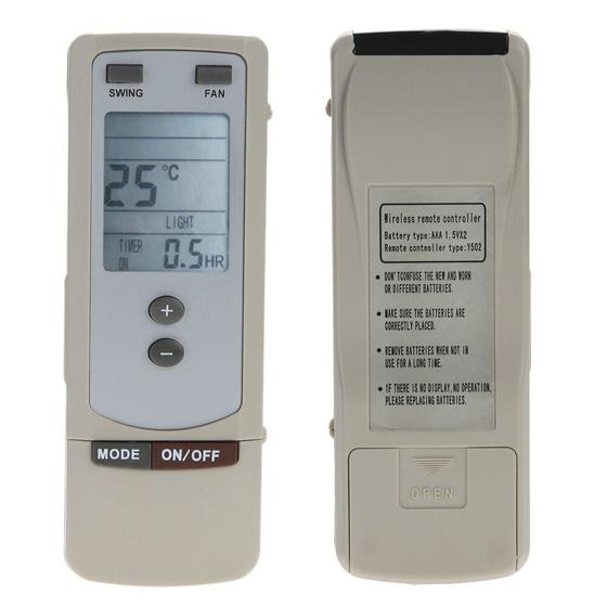 Controle Remoto Para Ar Condicionado Split Trane Y502 / Y512 - FBG ...