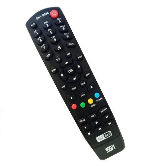 Controle Remoto Para Receptor Go Sat S1 Sky-9034 - Link Sky - Controle ...