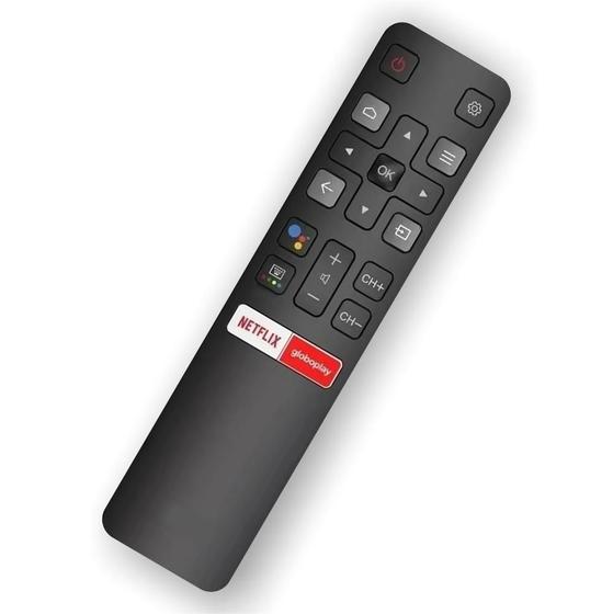 Controle Remoto Para Tv Tcl Android 4K Netflix - Mb Tech - Controle ...