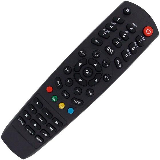 Controle Remoto Receptor Audisat-K20+ Plus Huracan - Audisatt - Controle Remoto para Receptor de ...