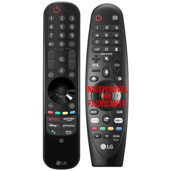 Controle Remoto Smart Magic LG MR20GA - P/Tv 50UN7310PSC - Original ...