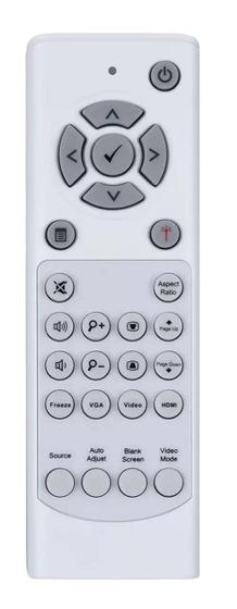 Controle remoto substituto para Projetor Dell 1220 1450 1550 1650 1850 ...