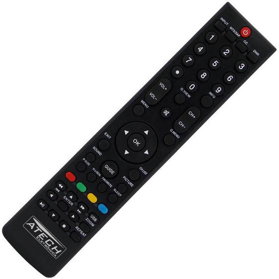 Controle Remoto Tv Led H-Buster Hbtv-32L05Hd / Hbtv-42L05Fd - Atech ...