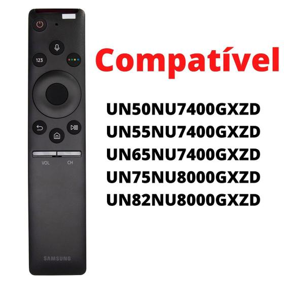 Controle Samsung Smart TV 4k Com Comando de Voz 50NU7400GXZD ...