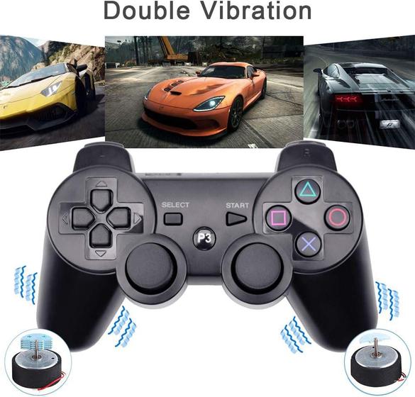 Controle Sem Fio Wireless Bluetooth Dualshock Joystick - Online - Outros Games - Magazine Luiza