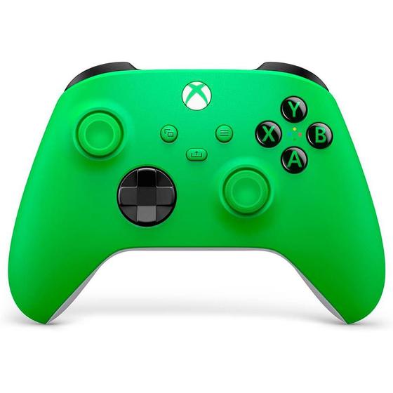 Controle Sem Fio Xbox Series S X One Pc Velocity Green Verde ...