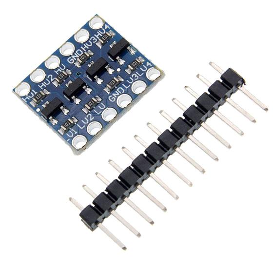 Conversor de Nível Lógico Bidirecional I2C 5v - 3.3v - Casa da Robótica ...