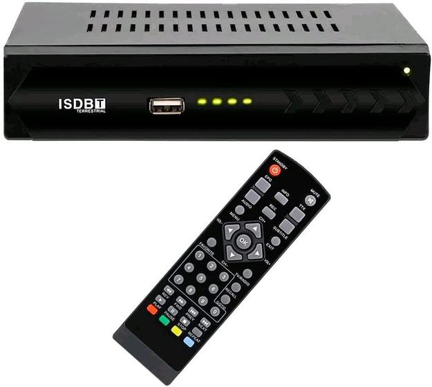 Conversor de Sinal digital em HD para TV - SET - Conversor Digital ...