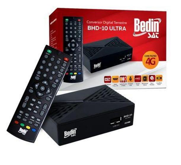 Conversor Digital Bedin Sat BHD 10 Ultra - BedinSat - Conversor Digital ...