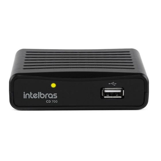 Conversor Digital de TV com Gravador CD 700 - Intelbras - Conversor ...