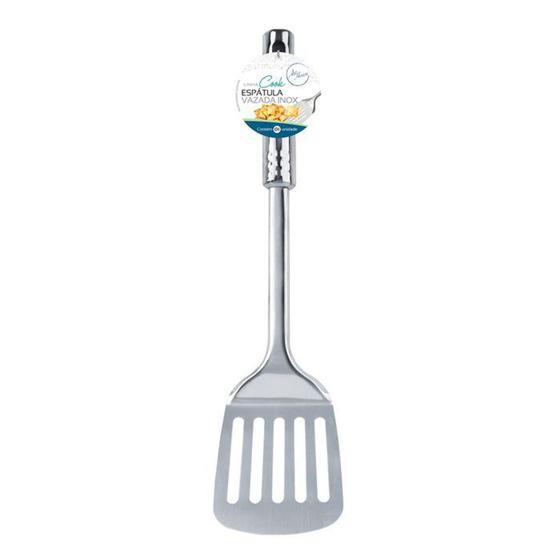 Cook Espatula Vazada Inox Cabo Tubular - ART HOUSE - Espátula ...
