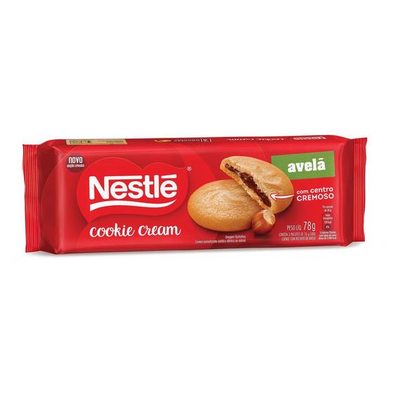 Cookie Nestlé Recheado Avelã 78g - Cookies - Magazine Luiza
