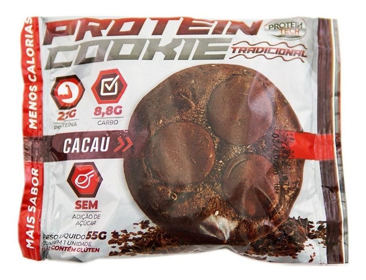 Cookie Proteico Com Whey Protein Tech Sabor Cacau - Cookies - Magazine ...