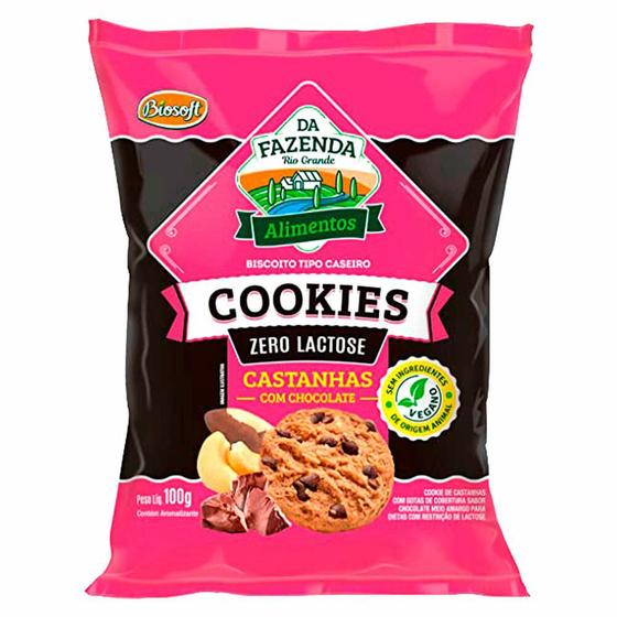 Cookies Com Castanhas Integral Biosoft 100g - Cookies - Magazine Luiza