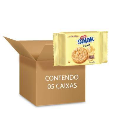 Cookies Galak Nestlé 60g - contendo 5 packs com 3 pacotes de 20g cada ...