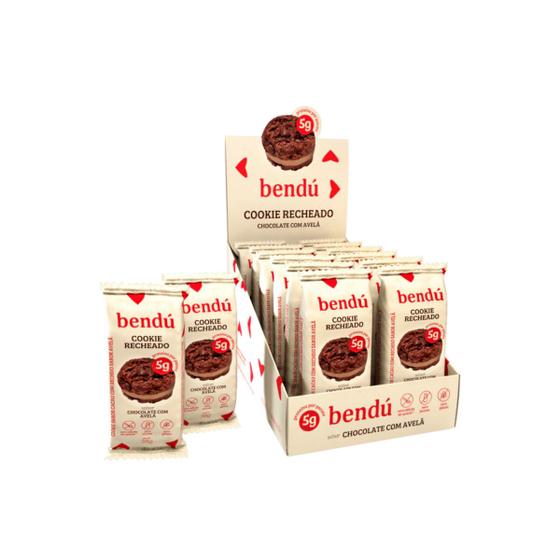 Cookies Recheado Chocolate com Avela 12 unidades de 38g - Bendú - BENDÚ ...