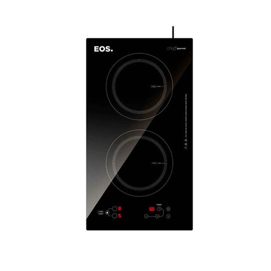 Cooktop de Indução 2 Bocas 4000w EOS Cheff Gourmet ECI02EP - FRIGELAR ...