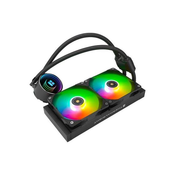 Cooler Água Thermalright Frozen Notte 240 Preta - Vila Brasil - Cooler ...