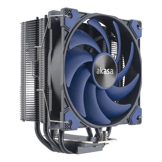 Cooler Akasa LGA1700 AM5 Alucia H4 Plus Akasa 185W TDP Intel - Peças ...