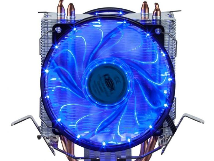 Cooler Dual Cpu Duplo Fan Pc Intel 775 1151 1155 Amd Am3 Am4 Dex DX ...