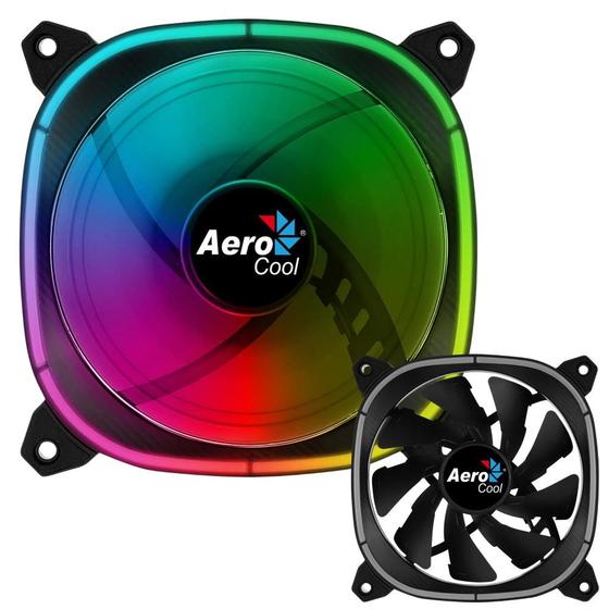 Cooler Fan Aerocool Astro 12 Para Gabinete Gamer Com ASUS AURA Sync ...