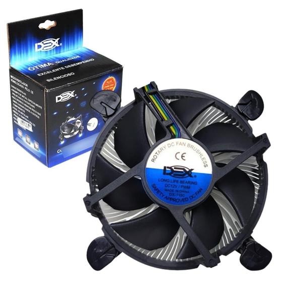 Cooler para Processador Intel Lga 1150 1151 1155 1156 I3 I5 I7 Box 4 ...
