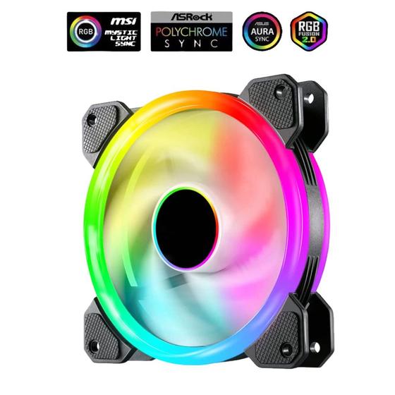 Cooler RGB PC Gamer Profissional Original - Bajael - Cooler para ...