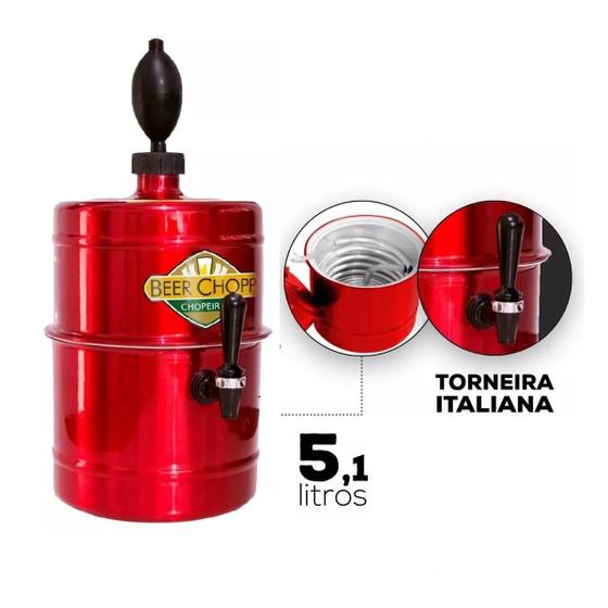 Cooler Térmico Gela Rápido Suco Agua De Coco Cerveja Chopp - BEER CHOPP ...