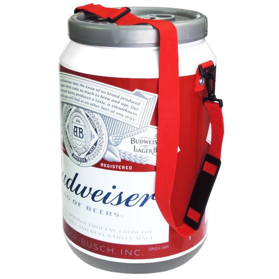 Cooler Térmico Para Bebidas 24 Latas com Alça - Cerveja Budweiser ...