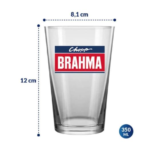 Copo Caldereta De Chopp Brahma 350ml Vidro Nadir - Copos - Magazine Luiza