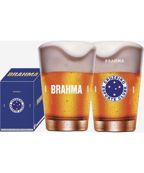 Copo Caldereta para Cerveja Brahma Cruzeiro 350ML - BRAHMA - CRUZEIRO - Copos - Magazine Luiza
