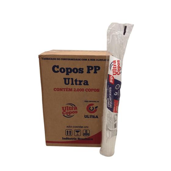 Copo de 300ml Transparente PP Ultra Copos Replast com 2.000 unidades - Ultra Descartáveis ...
